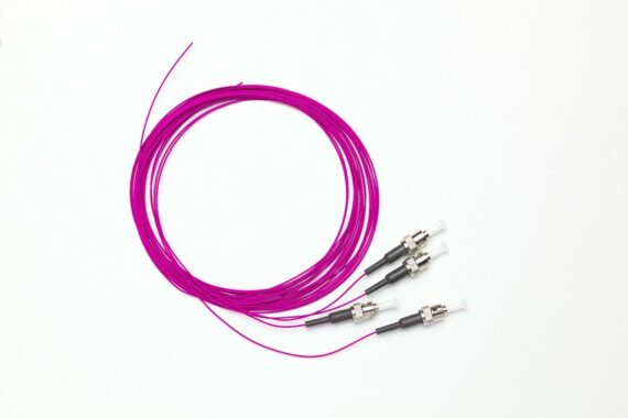 Pigtail à Fibre Optique ST UPC Simplex OM4 Multimode - LAN-TEL